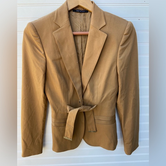 Gucci | Jackets & Coats | Gucci Made In Italy Waist Tied Blazer | Poshmark
